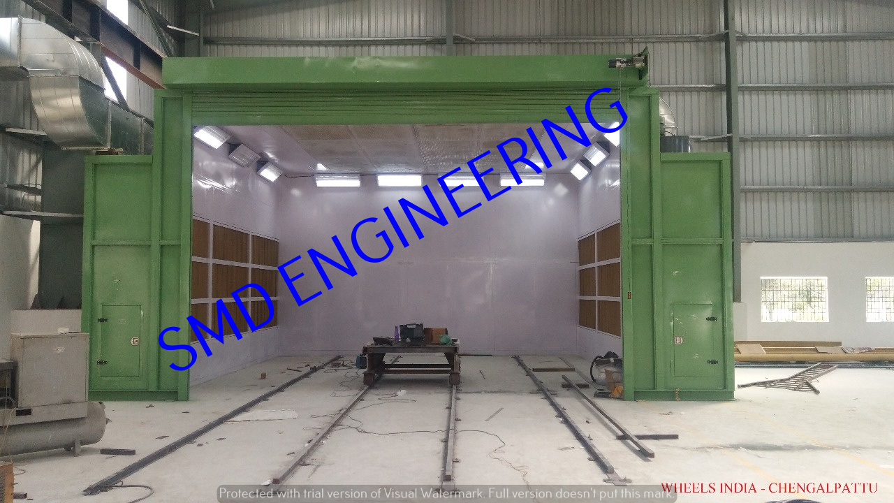 Large Painting Booth – SMD Engineering Equipments and Systems